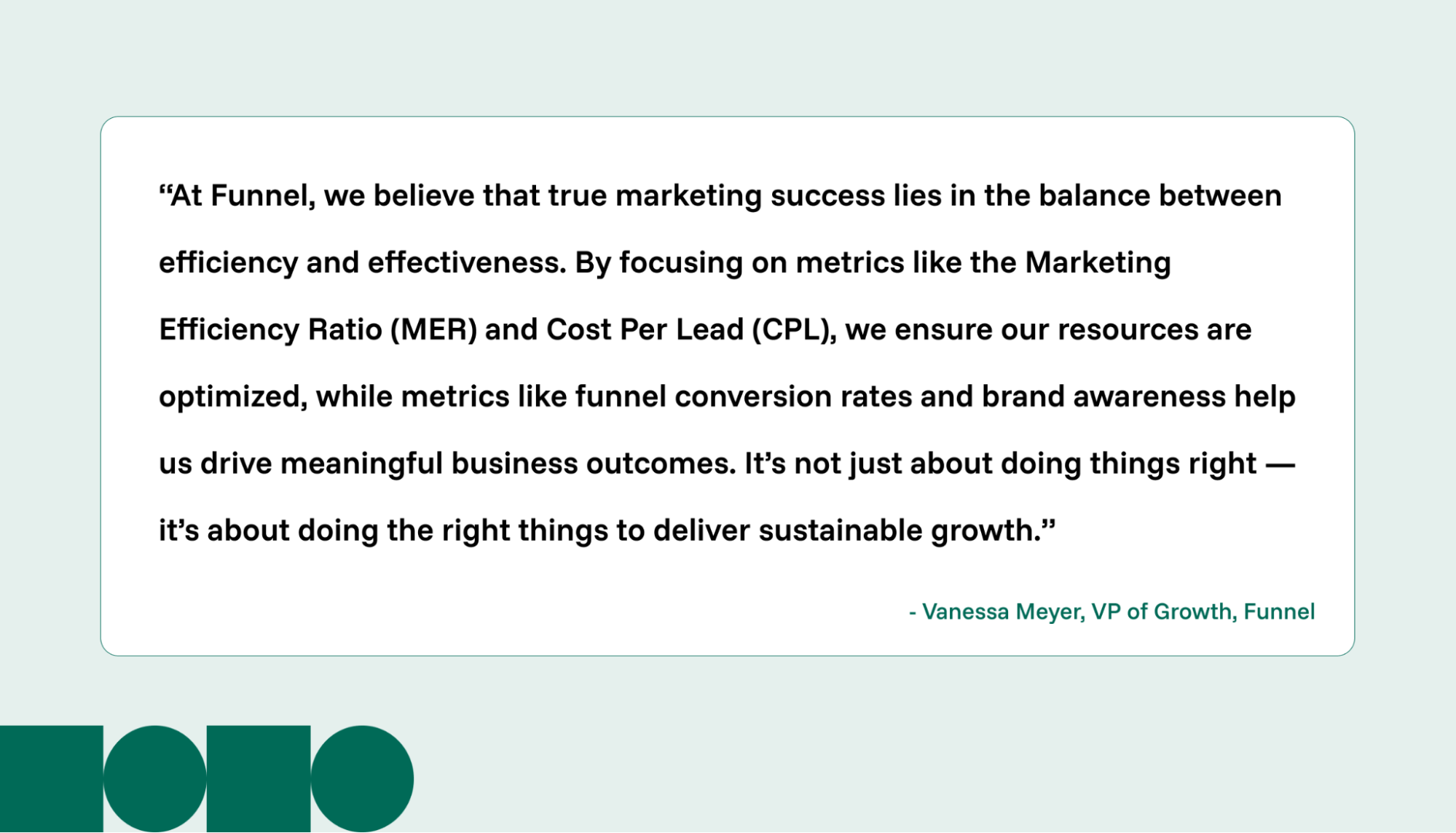 A CMO guide to marketing effectiveness vs. efficiency